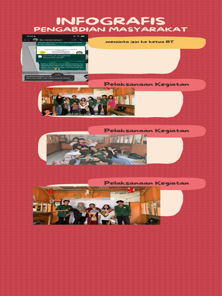 Infografis Pengabdian Masyarakat | PDF