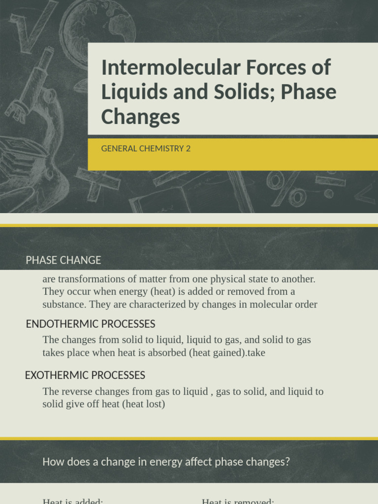 Phase Change | PDF