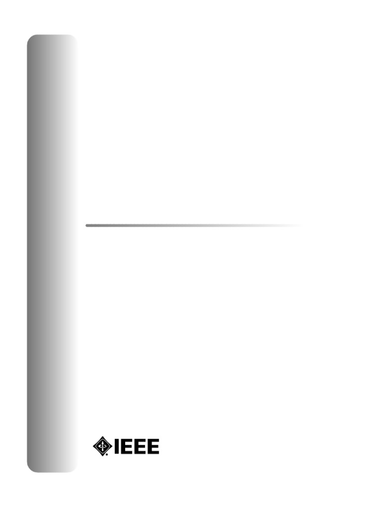 Ieee Standard Test Methods For Use in The Evaluation of Message | PDF