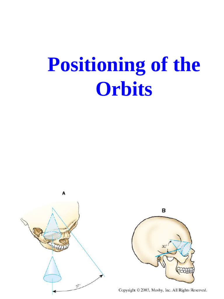 Positioning of The Orbits Moodle | PDF