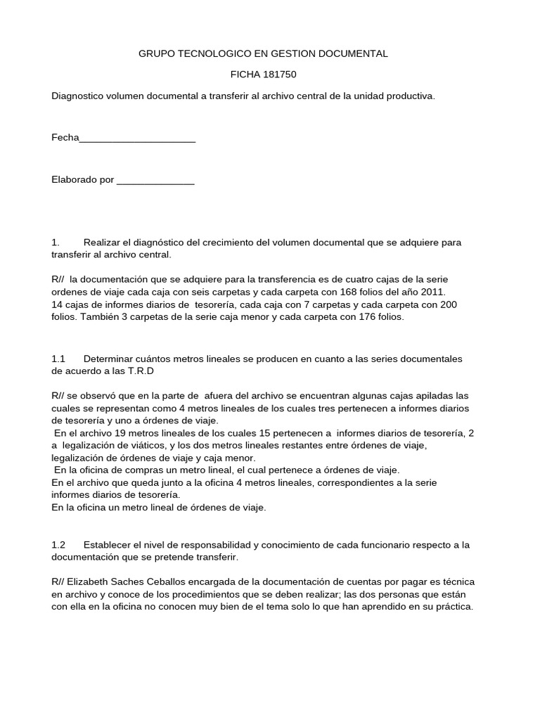 Grupo Tecnologico en Gestion Documental | PDF