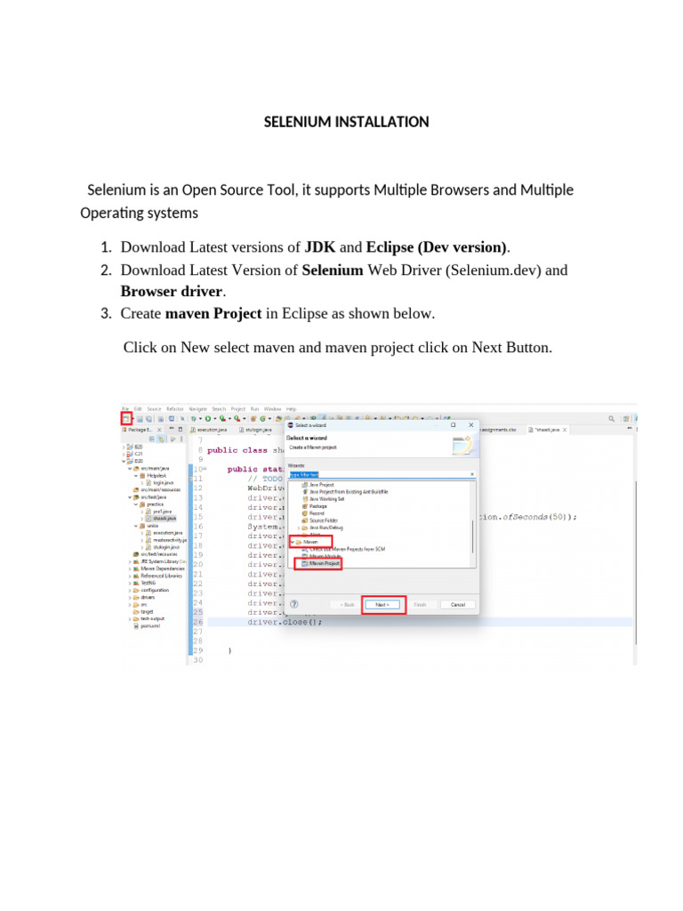 Selenium Installation | PDF