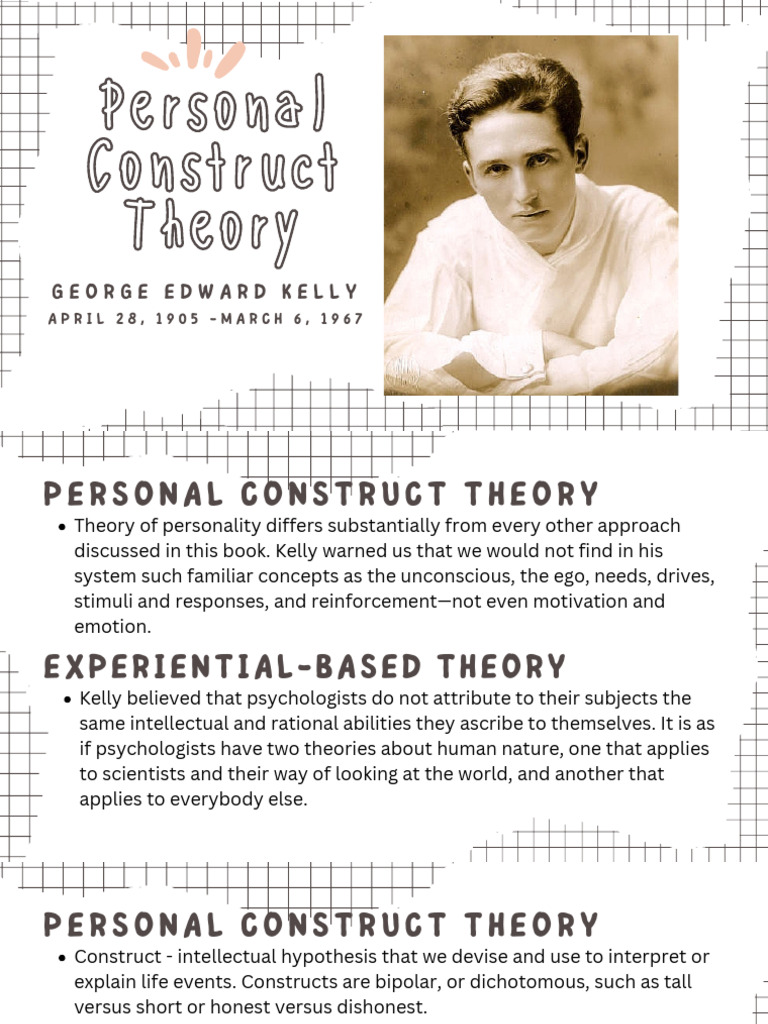 Personal Construct Theory | PDF | Theory | Psychotherapy