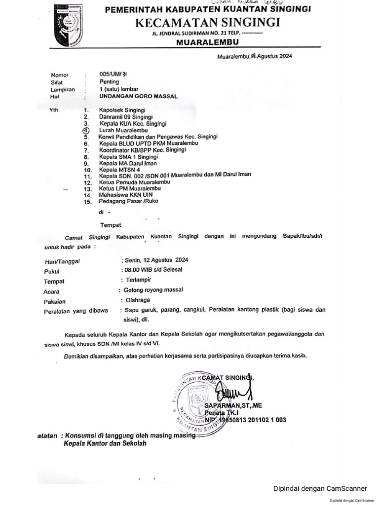 Undangan Goro Baru | PDF