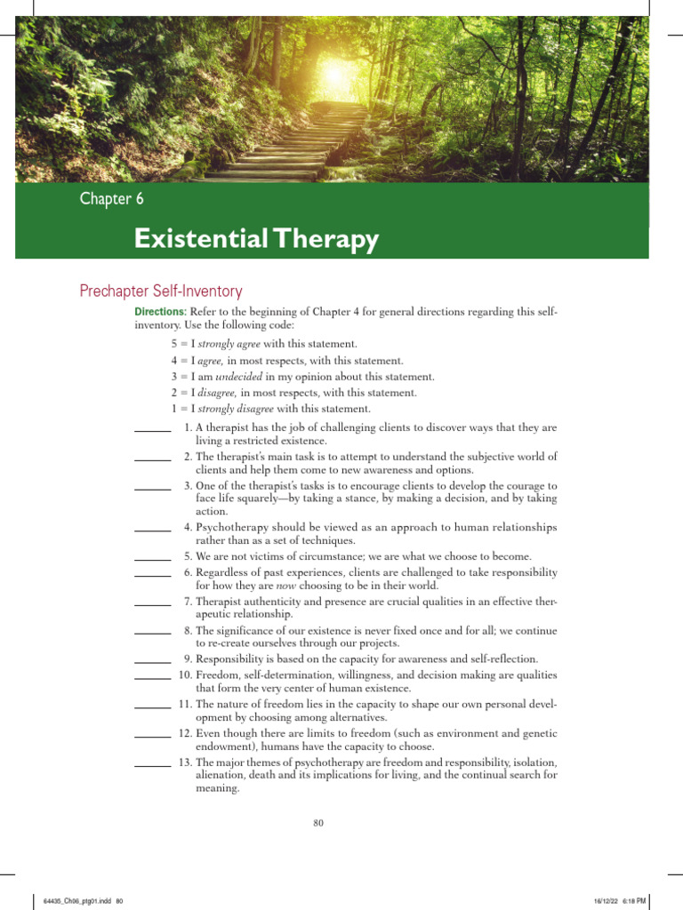 Corey - Theory and Practice of Counseling and Psychotherapy - 11e - SM - CH06 | PDF ...