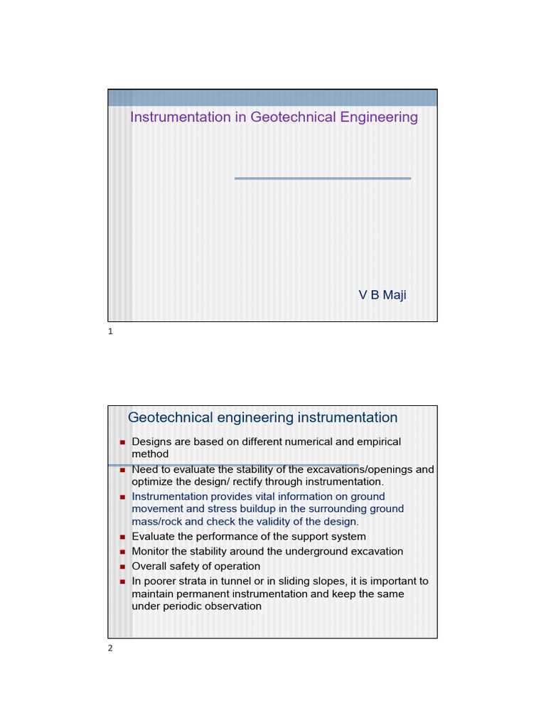 instrumentation | PDF