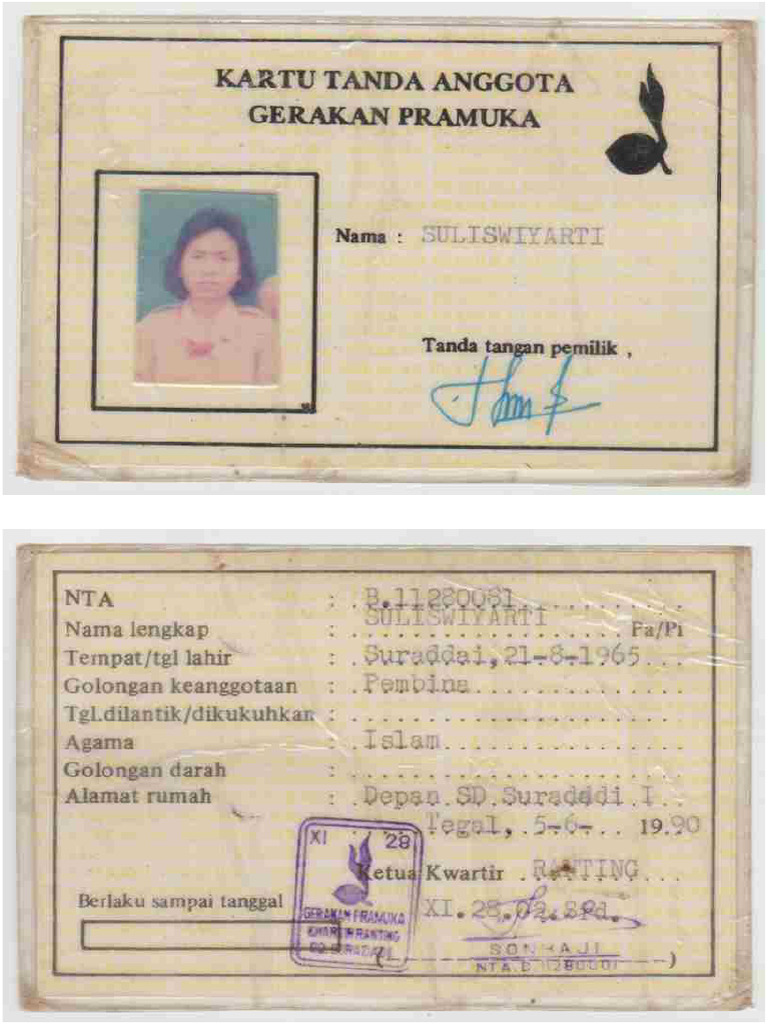 Kartu Pramuka | PDF