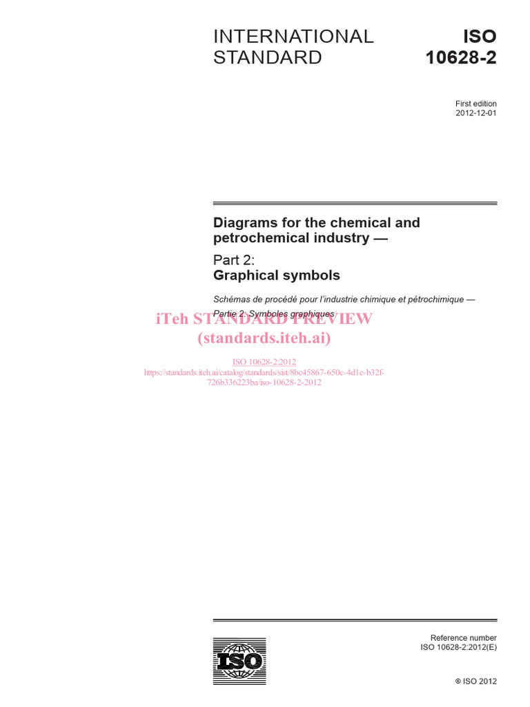 Iso 10628 2 2012 | PDF