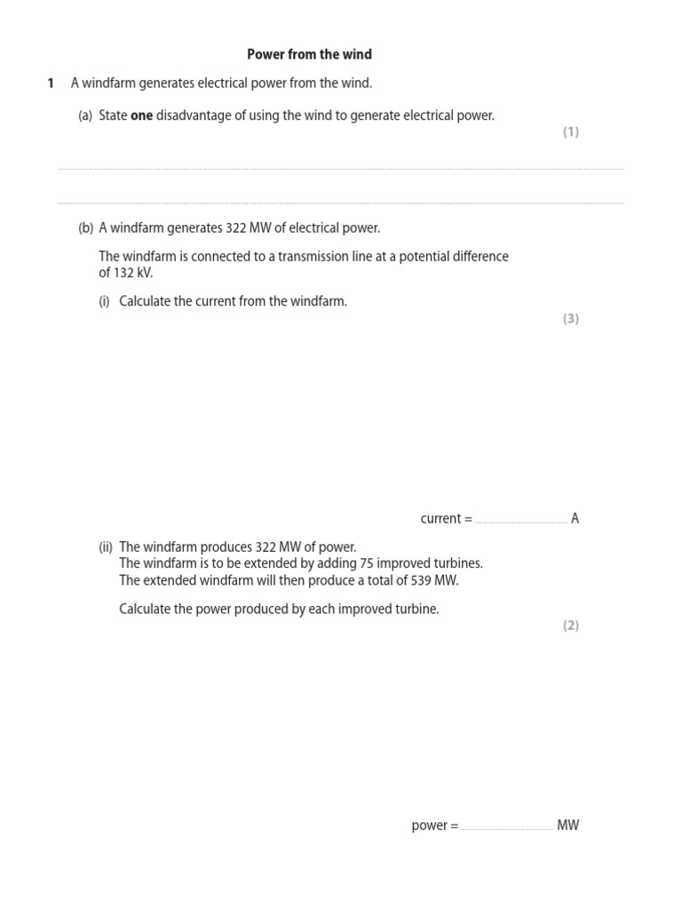 Energy Transfers, GPE, KE & Efficiency 4 QP | PDF