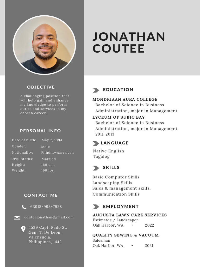 Jonathan Coutee | PDF