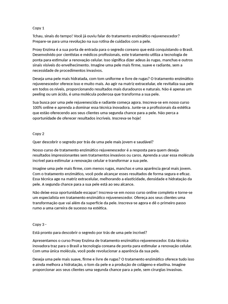 Copy Proxy Enzima | PDF