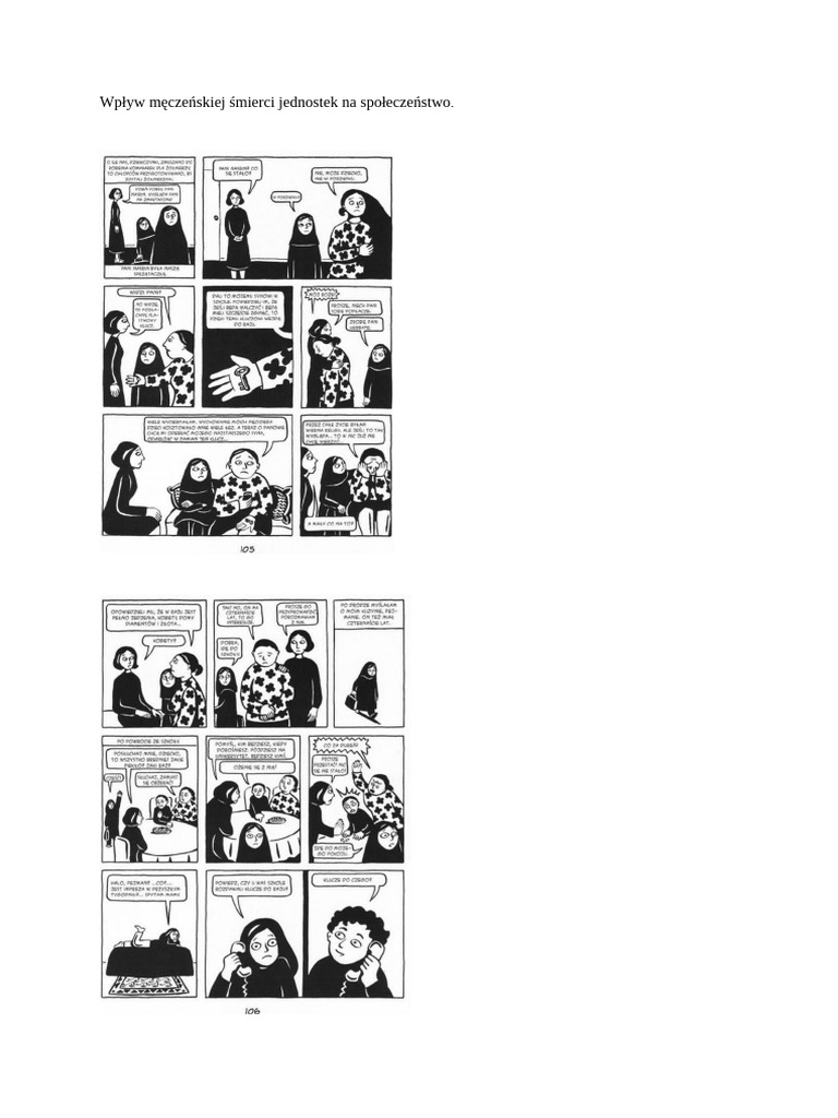 Próny Ustny Z Persepolis I Malej Apokalipsy Ostateczny | PDF