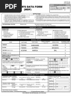 ER1 - Employer Data Record Form | PDF | Business | Economies
