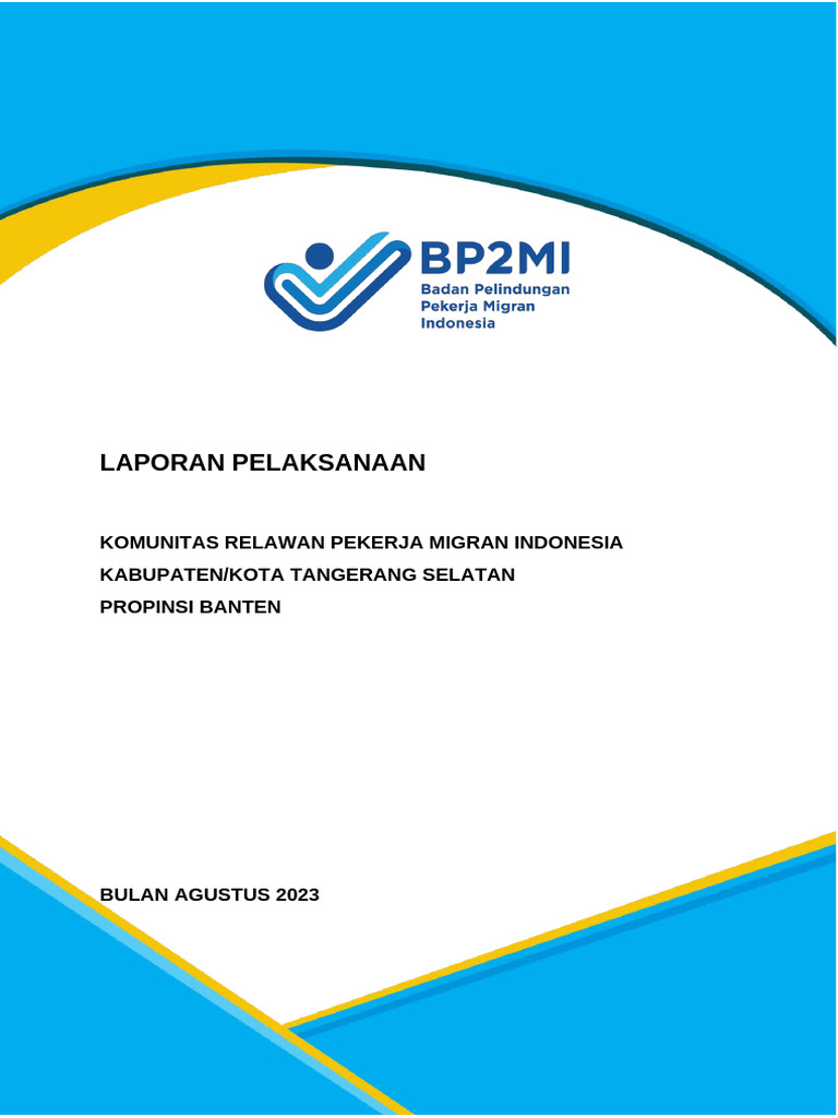 Laporan Pelaksanaan Relawan Kawan Pmi | PDF