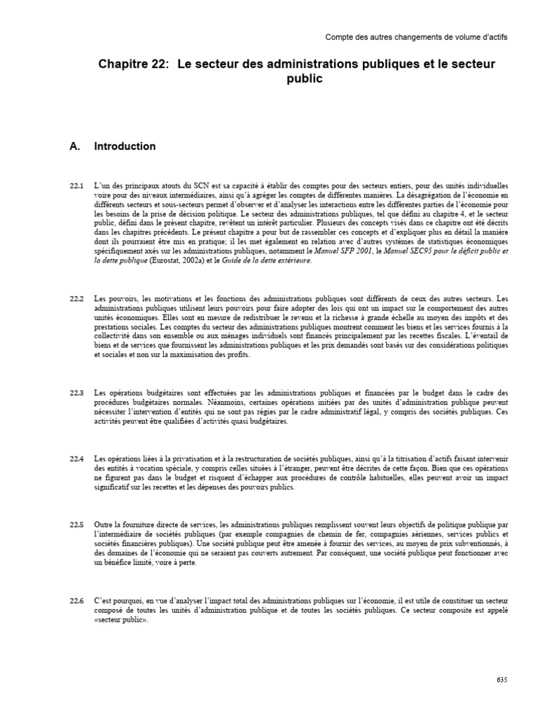 Secteur APU | PDF