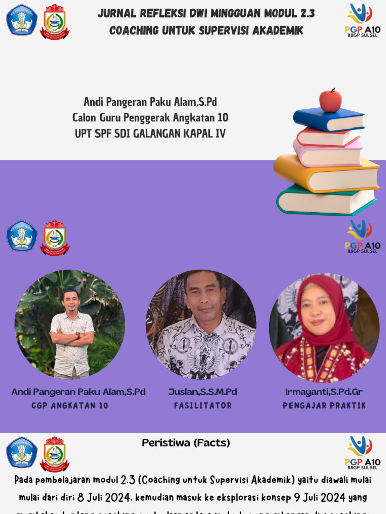 Jurnal Refleksi Dwi Mingguan Modul 2.3 | PDF