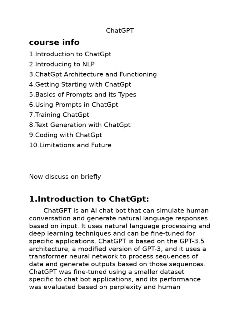 ChatGPT | PDF