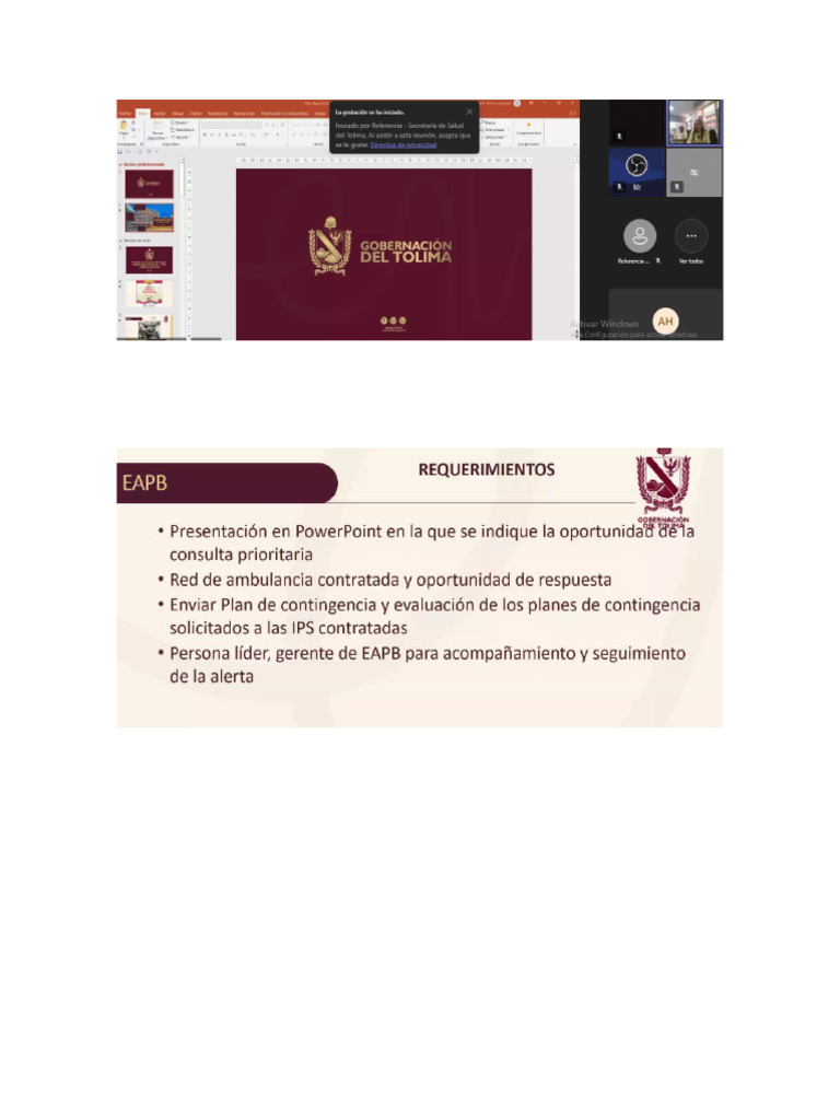 Pantallazos PMU | PDF