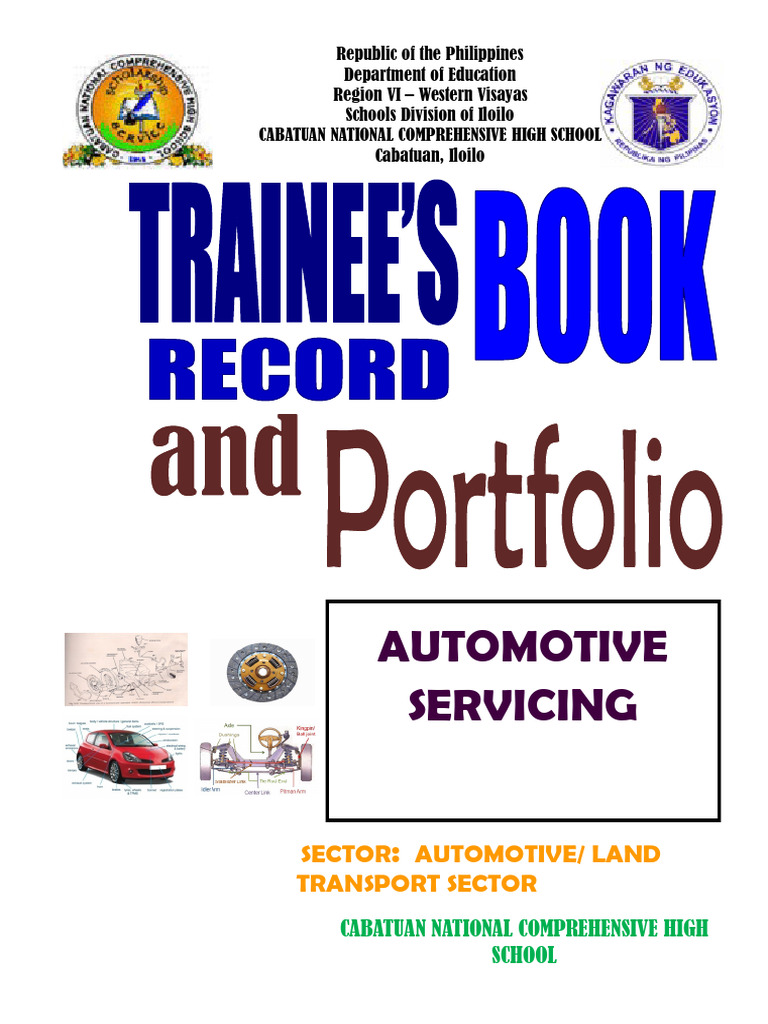 Training Record Book - Automotive NC2 | PDF