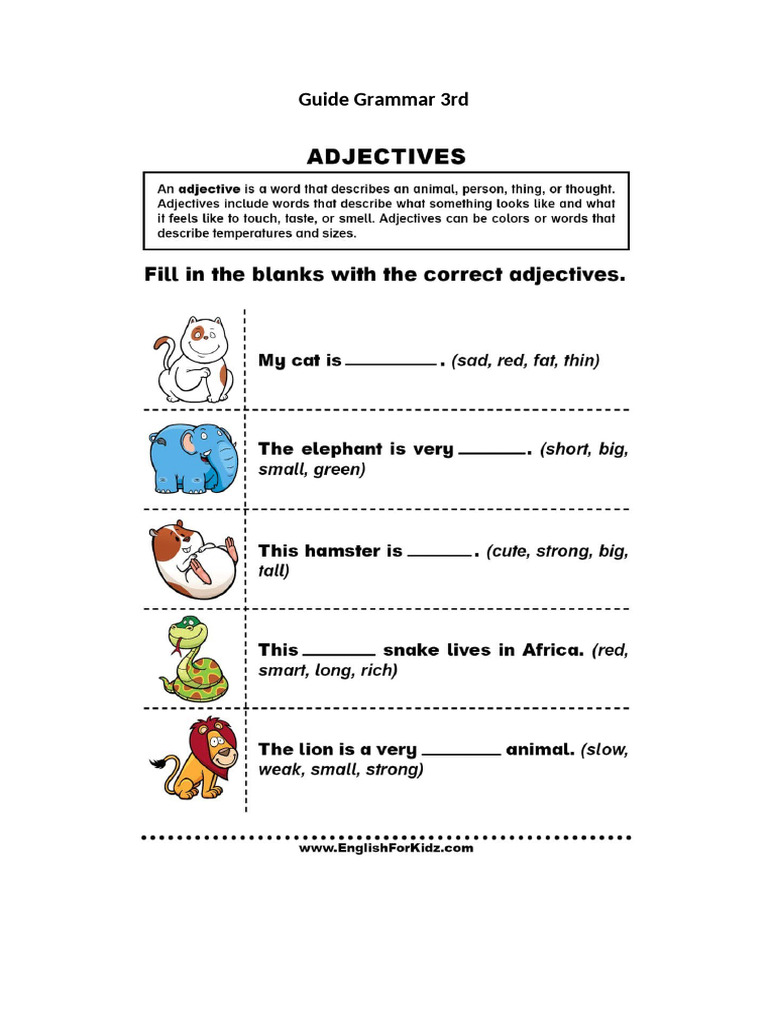 Guide Grammar 3rd | PDF