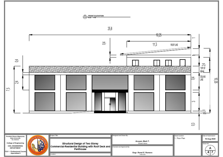 FRONT ELEVATION | PDF