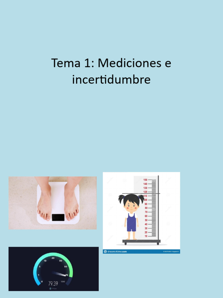Tema1-Mediciones e incertidumbres (1) | PDF