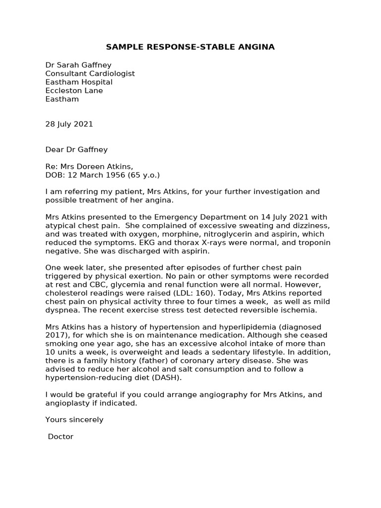 SAMPLE RESPONSE | PDF