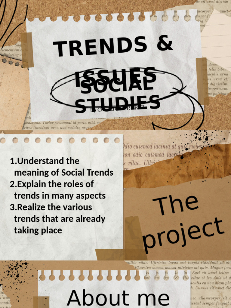 Trends and Issues in Social Studeis | PDF