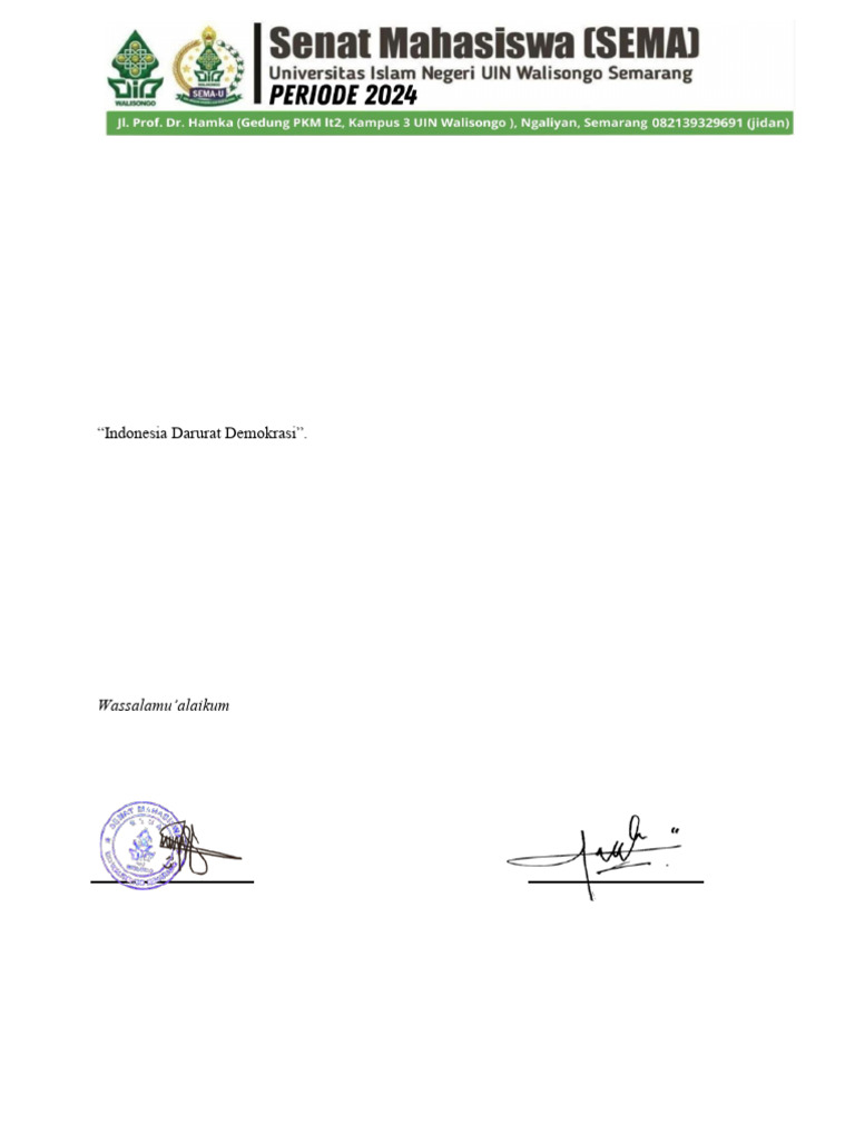 Surat Izin PUTUSAN MK SEMA-U.031 | PDF