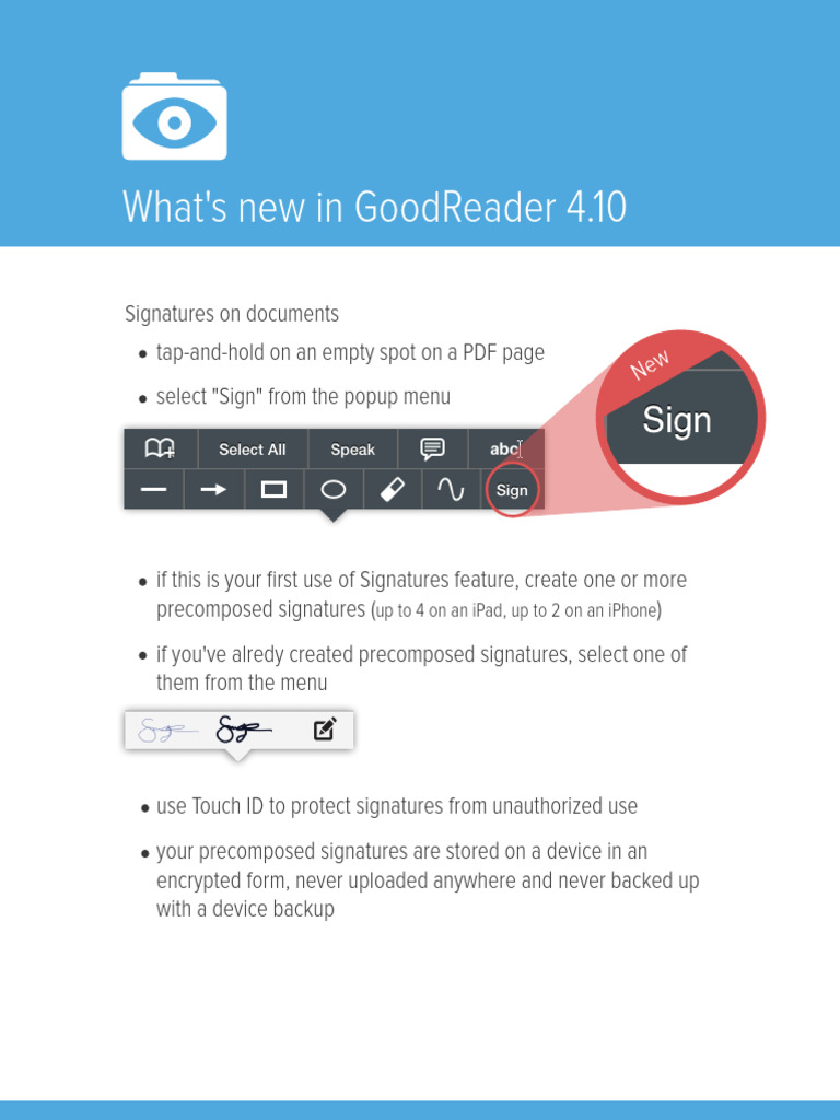 What's New in GoodReader 4.10 | PDF
