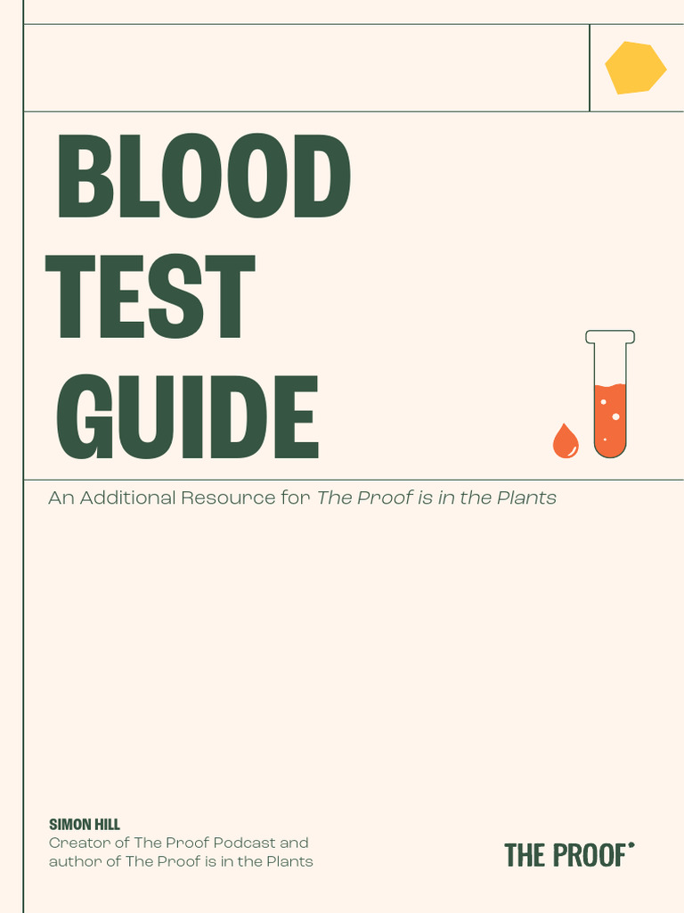 Plant Proof Blood Test Guide | PDF
