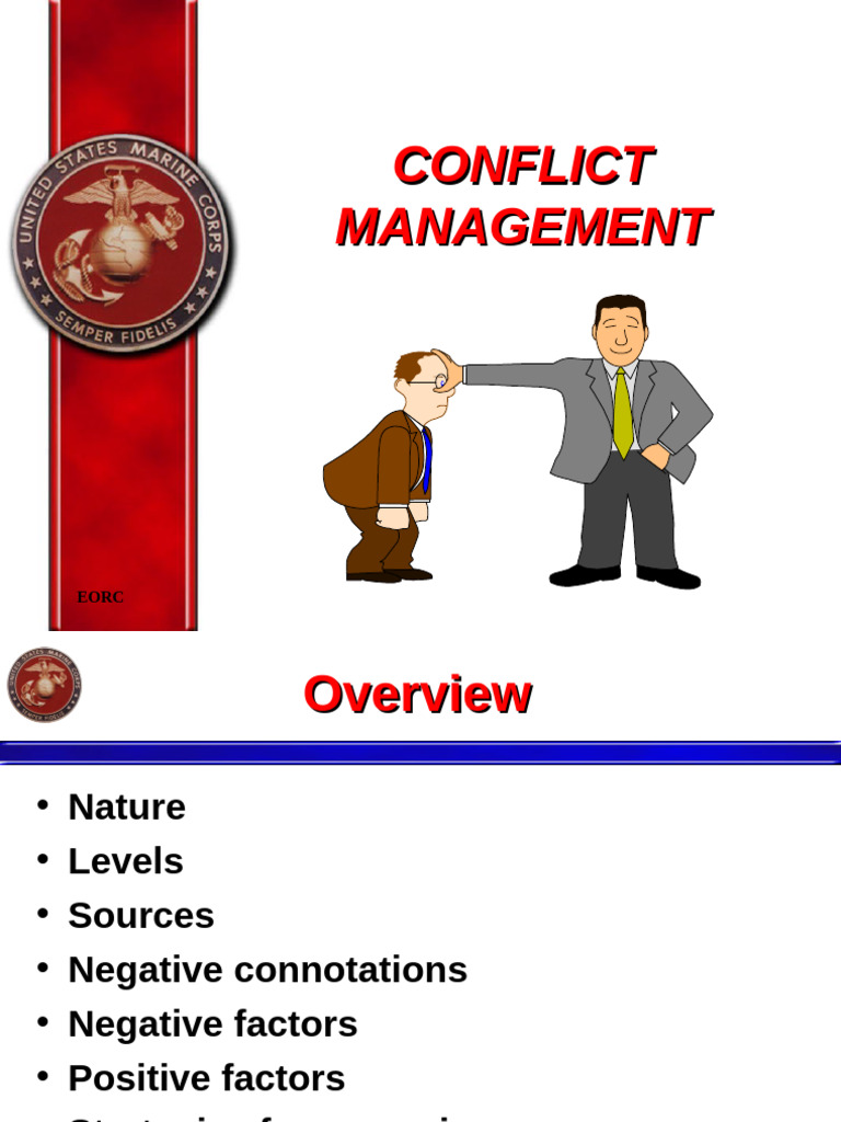 Conflict Management | PDF