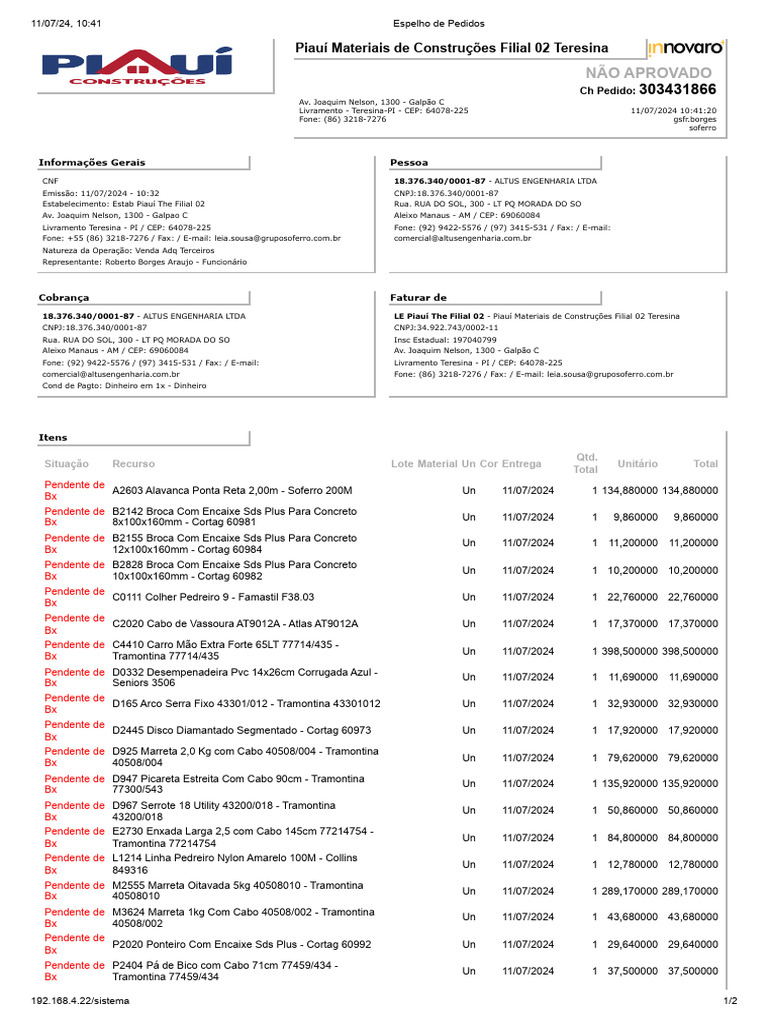 Altus - Ped Alexandre | PDF