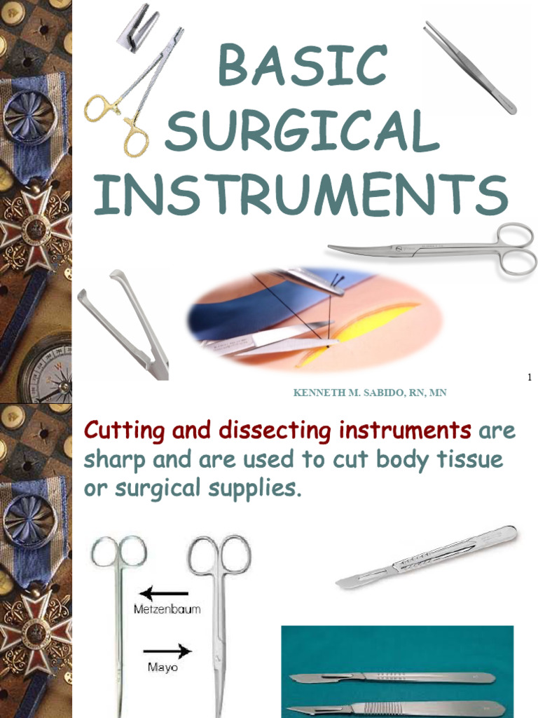 Basic Surgical Instruments | PDF