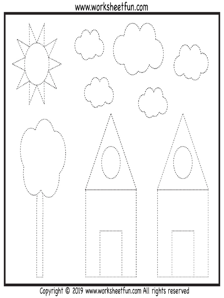 Object Coloring Tracing | PDF
