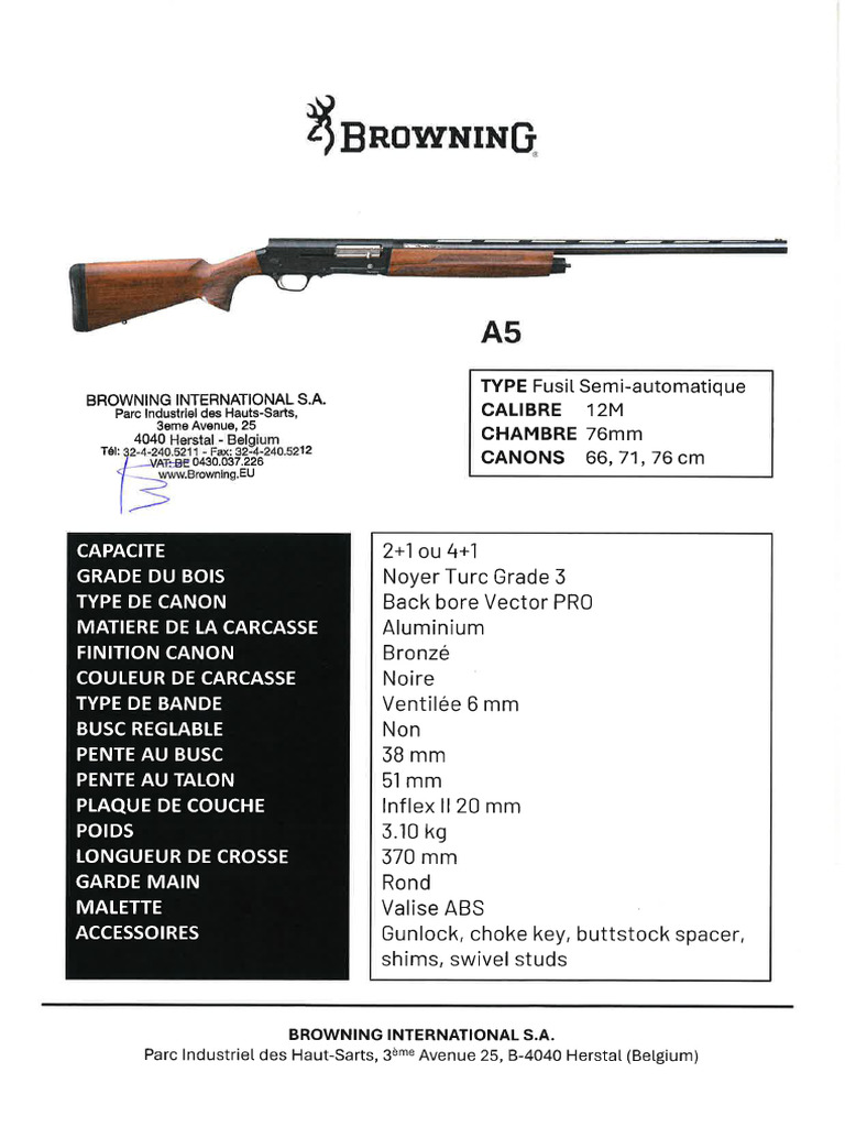 A5 Cal 12-76mm | PDF