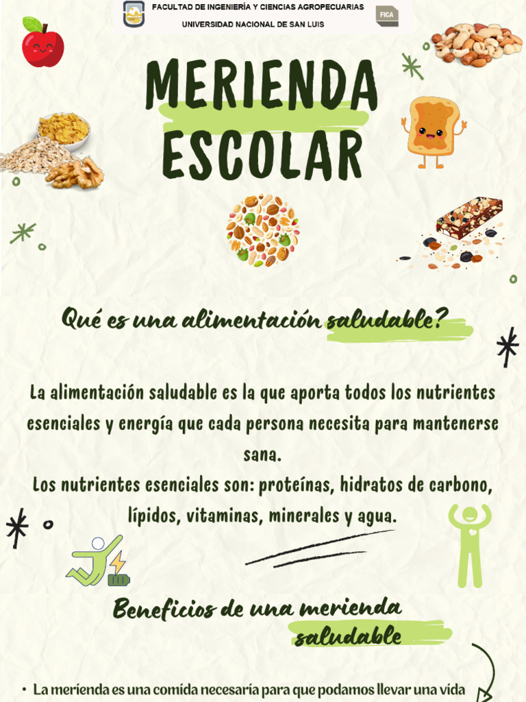 Merienda Escolar | PDF