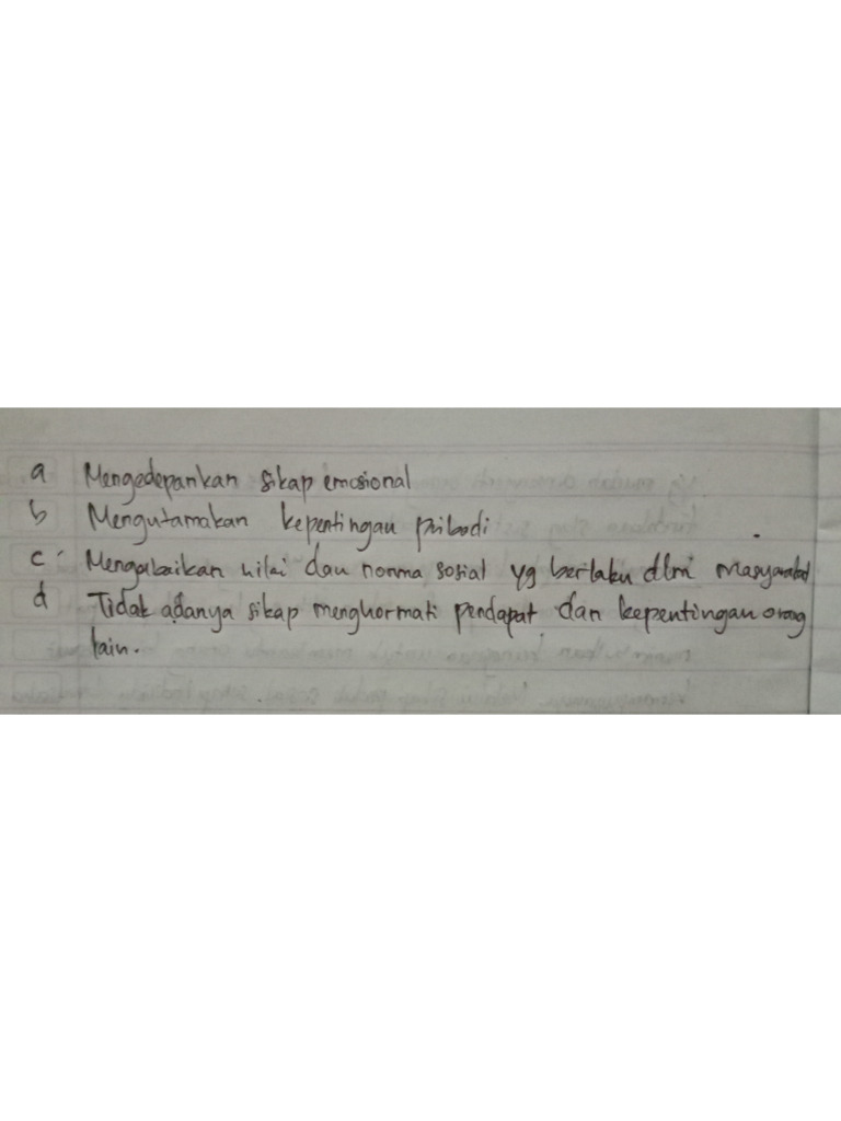 Jusela Linang Sara - X.Mipa1 - Catatan Sosiologi | PDF