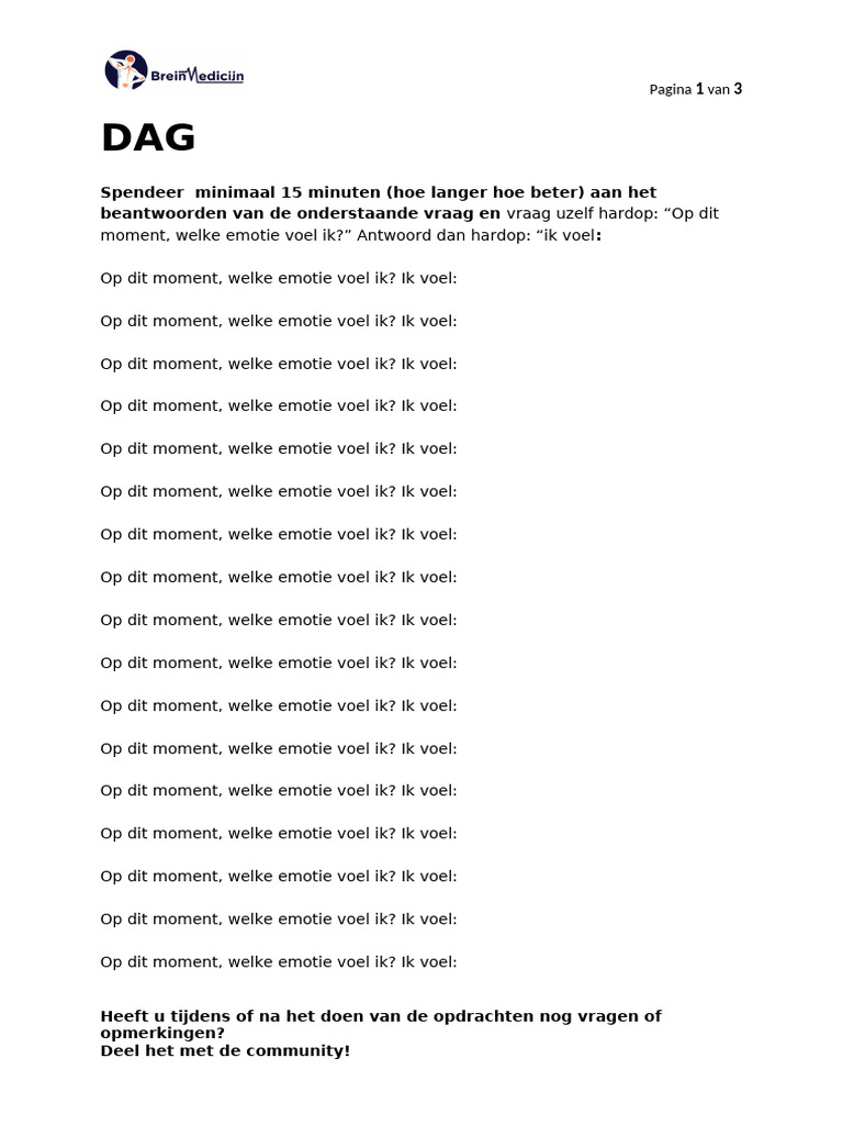 Template ZPN Oefening | PDF