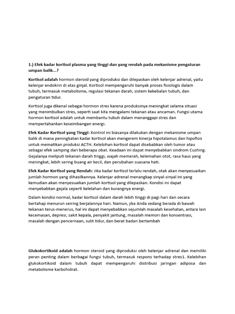 Tugas Anatomi Fisiologi (Doni - P27833123056) | PDF