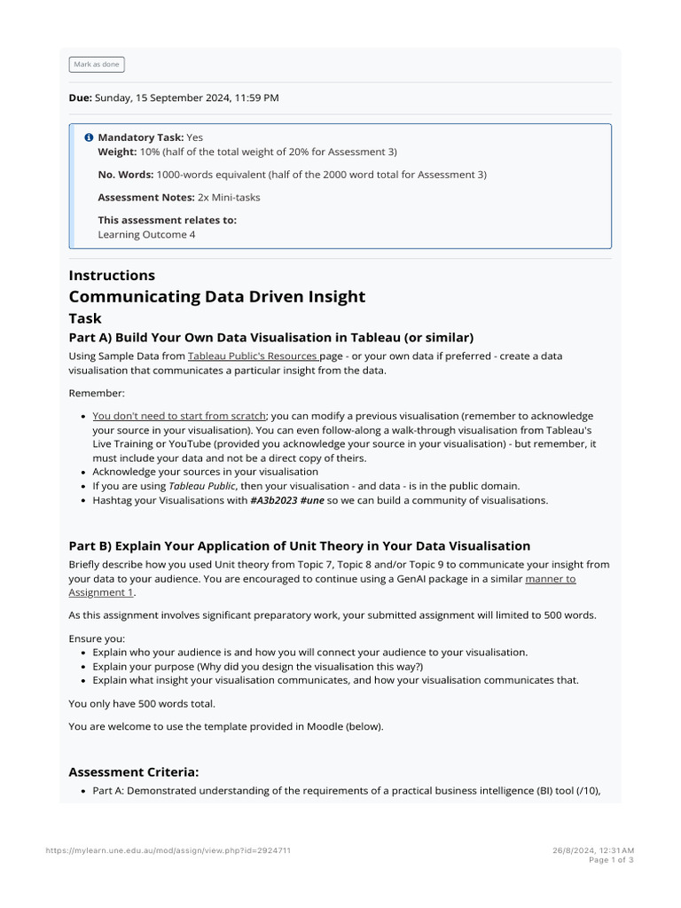 COSC572 Assignment 3b | PDF