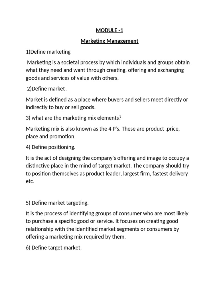 Module - 1 | PDF