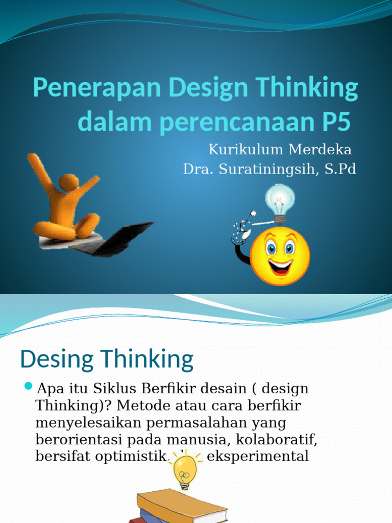 Penerapan Design Thinking Dalam Perencanaan P5 | PDF