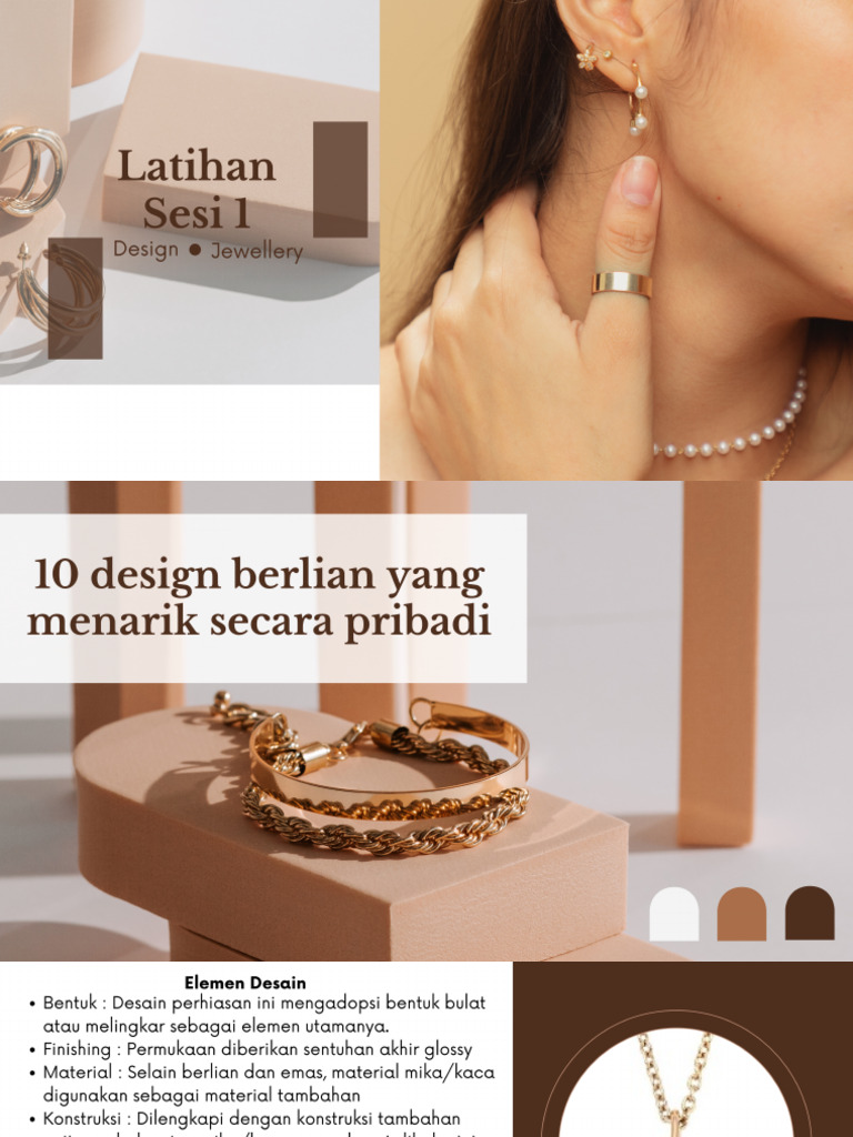 Pengenalan Design Brief Perhiasan | PDF