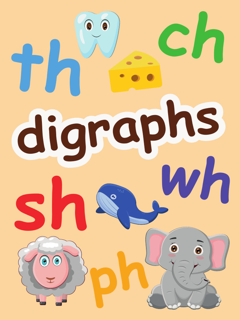 Workbook Digraphs TH CH SH PH WH | PDF