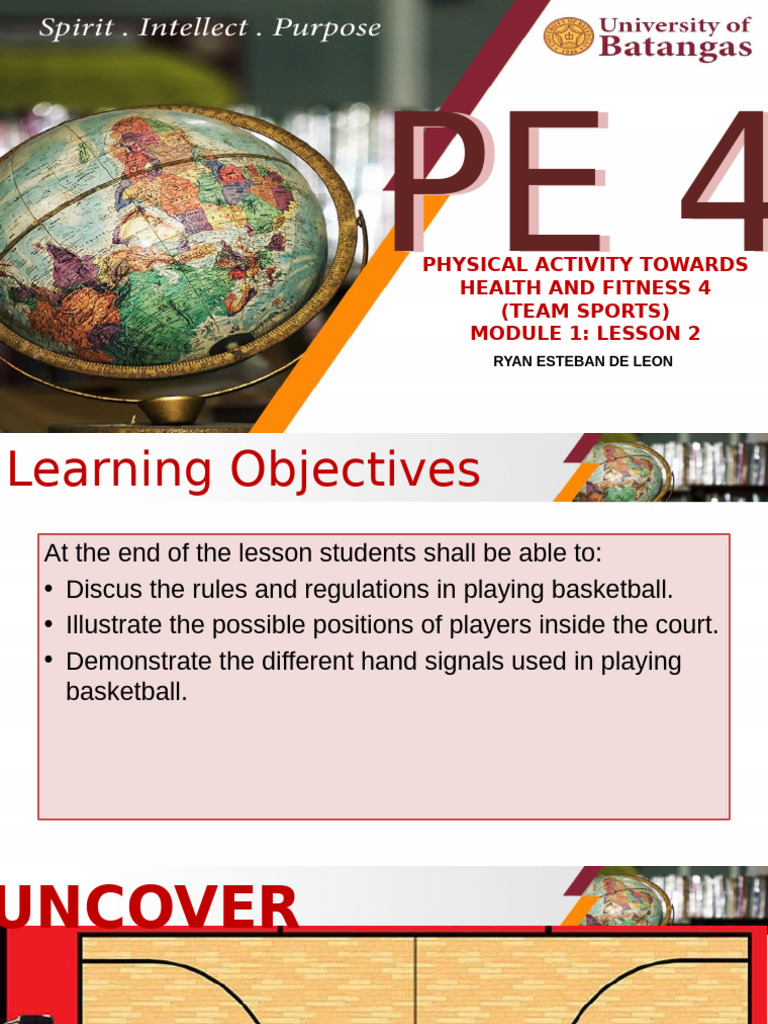 Pe4 Module 1 Lesson 2 | PDF