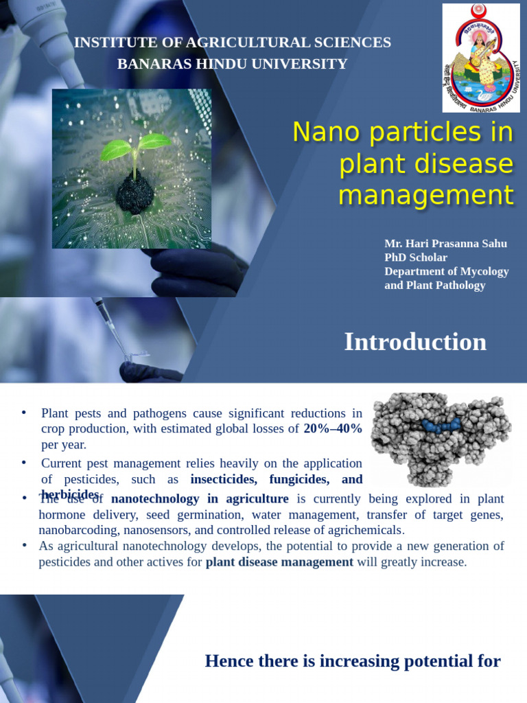 Nano Particles in Plant Disease Management | PDF