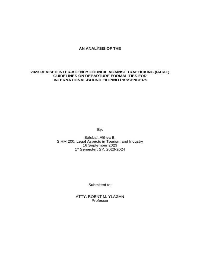 Format Analysis | PDF