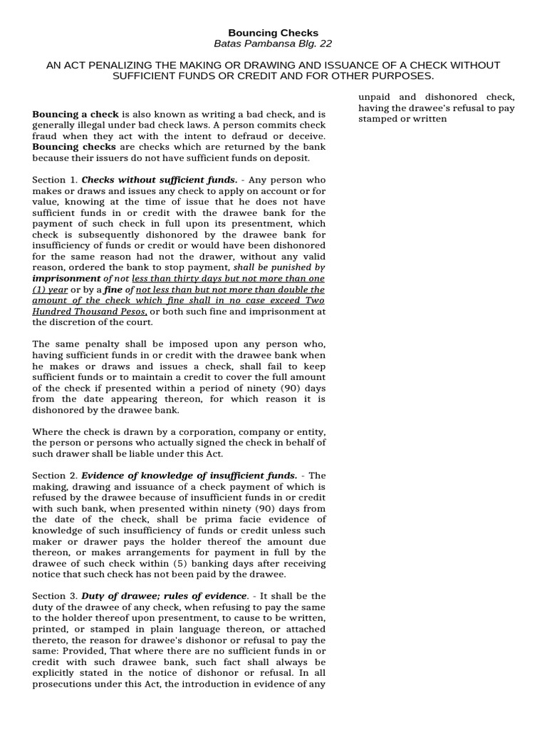 Bouncing Checks | PDF | Justice | Crime & Violence