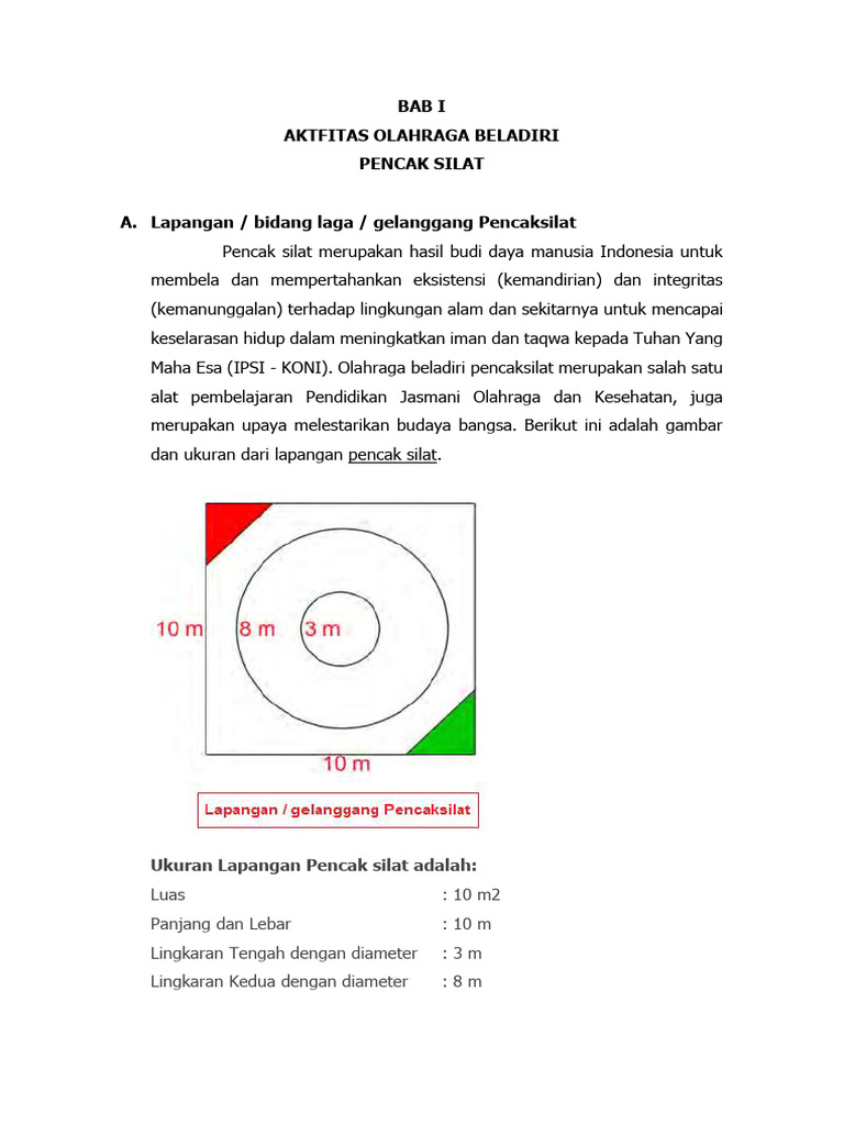 Materi Pencak Silat | PDF